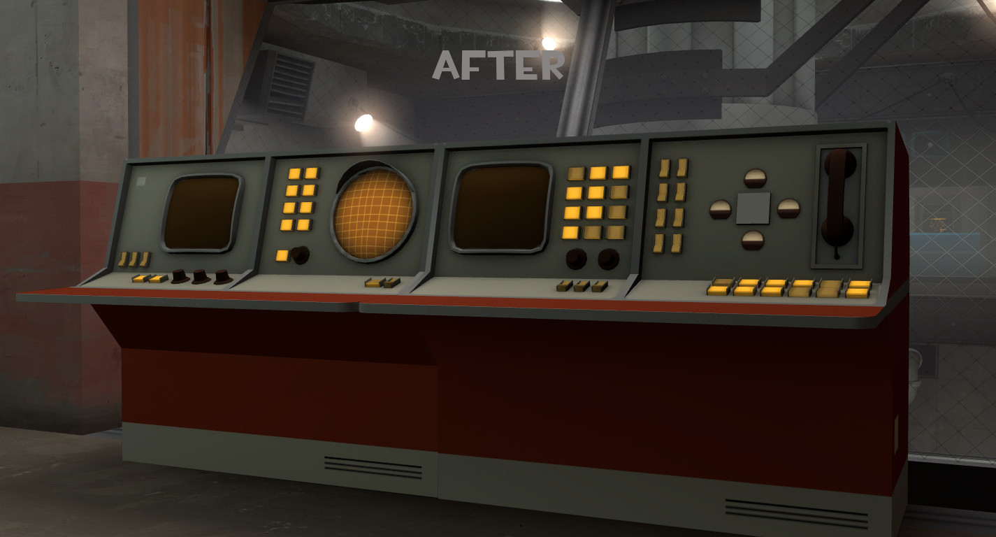 Control Room Console Selfillum Texture Fix Mod for Team Fortress 2 ...