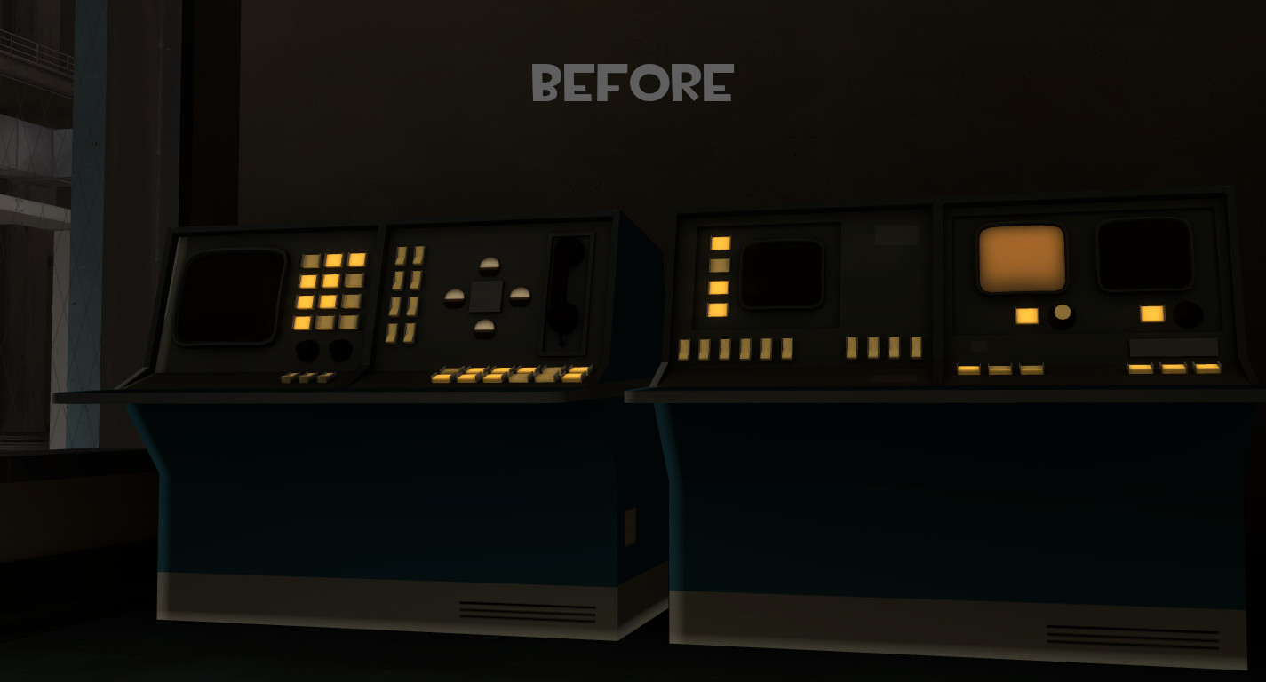 Control Room Console Selfillum Texture Fix Mod for Team Fortress 2 ...