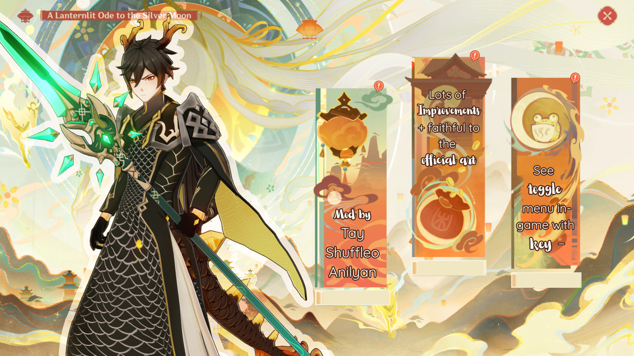 Zhongli Rex Lapis Redone Mod for Genshin Impact | GI Mods