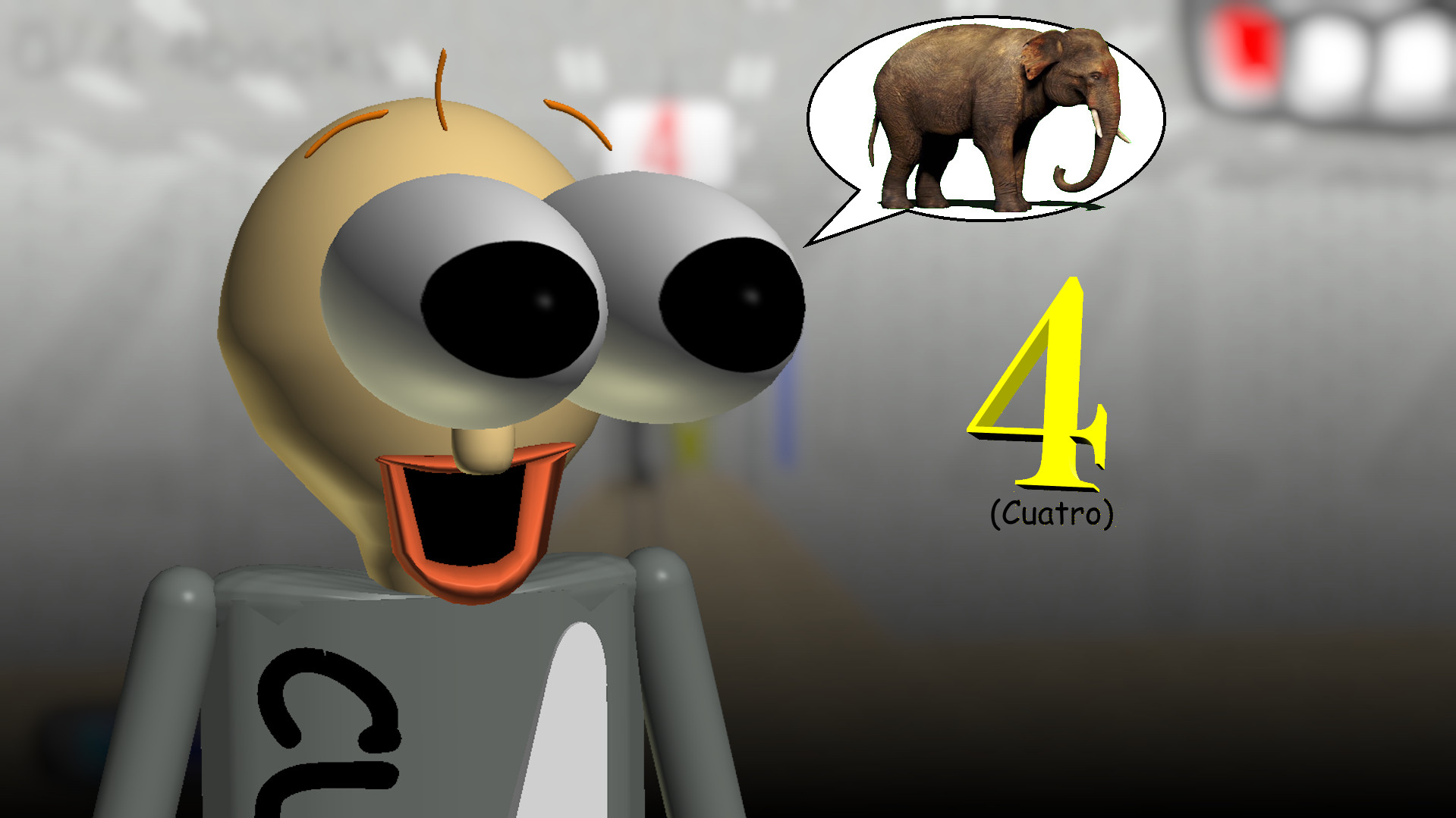 [SENSITIVE CONTENT] Cuatro Mod for Baldi's Basics | Baldi Mods