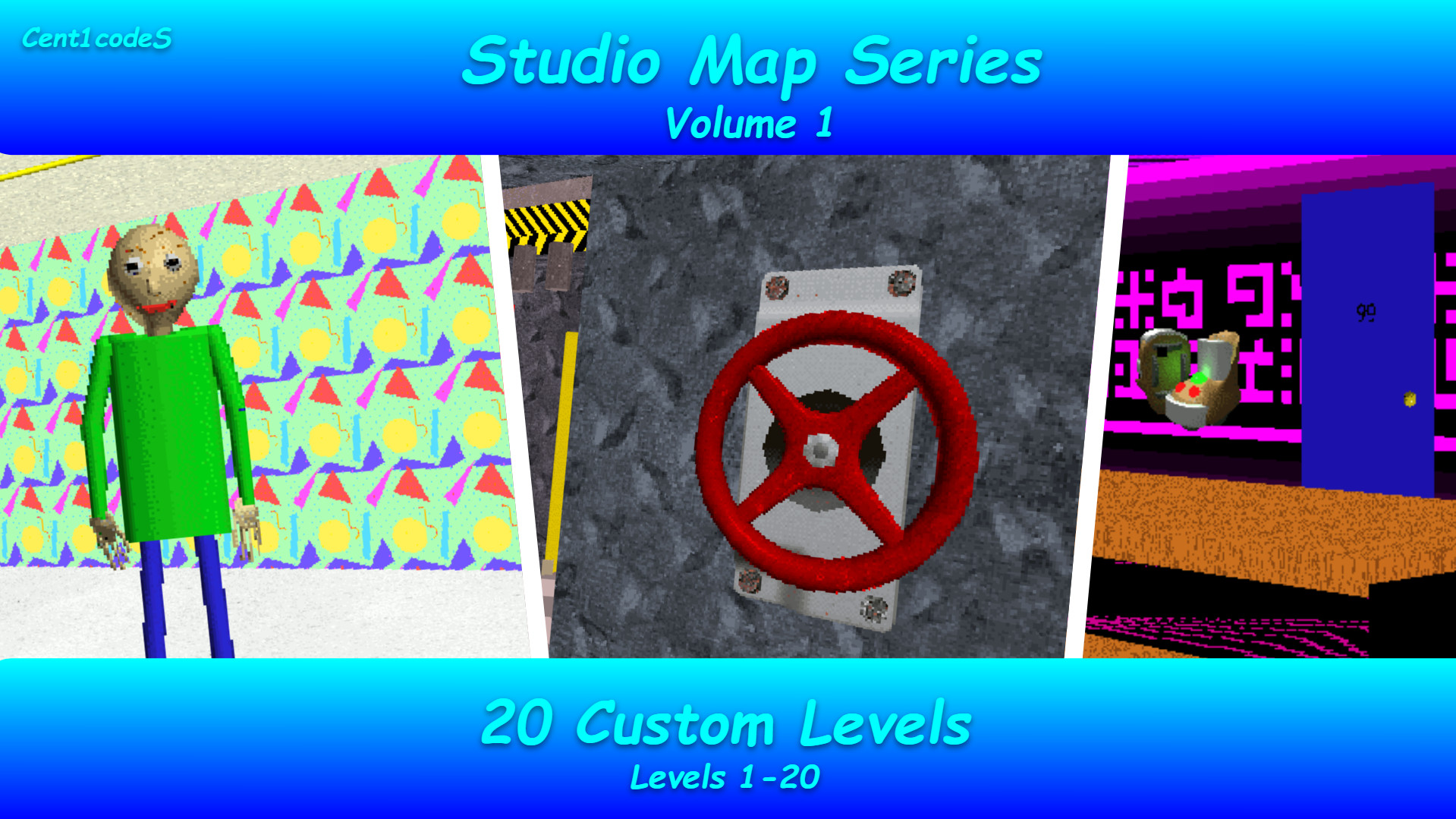 Baldi's Basics Plus Studio Map Series - Volume 1 Mod for Baldi's Basics ...