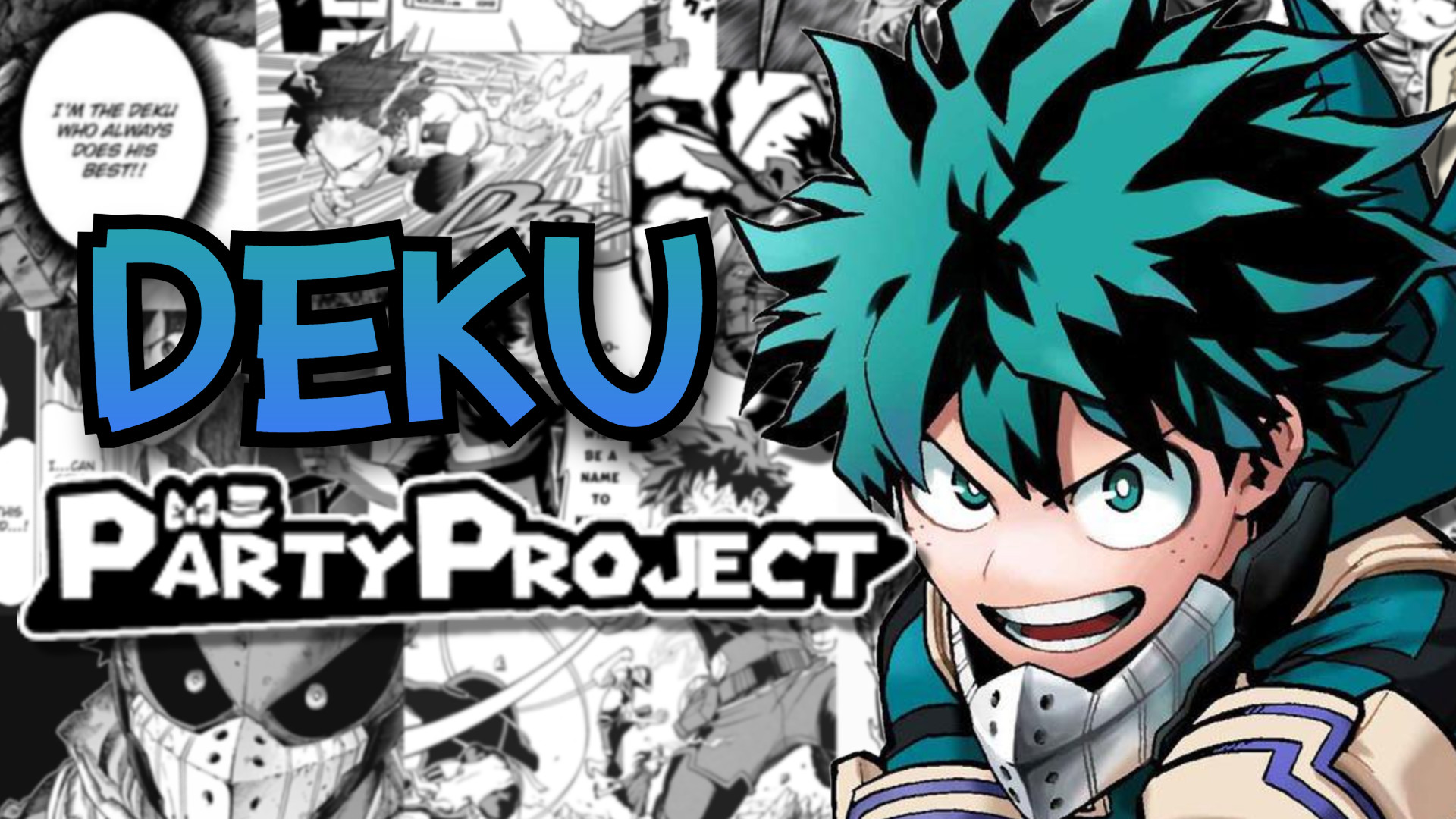Deku Smashes into Party Project! Mod for Party Project | PProject Mods