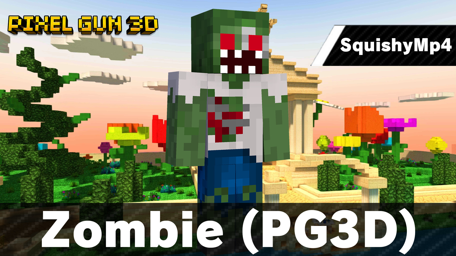 Pixel Gun 3D Zombie Mod for Super Smash Bros. Ultimate | SSBU Mods