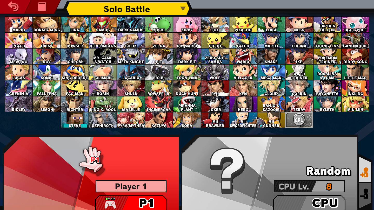 Smash Bros. Melee CSS + Aero Mist CSS Mod for Super Smash Bros ...