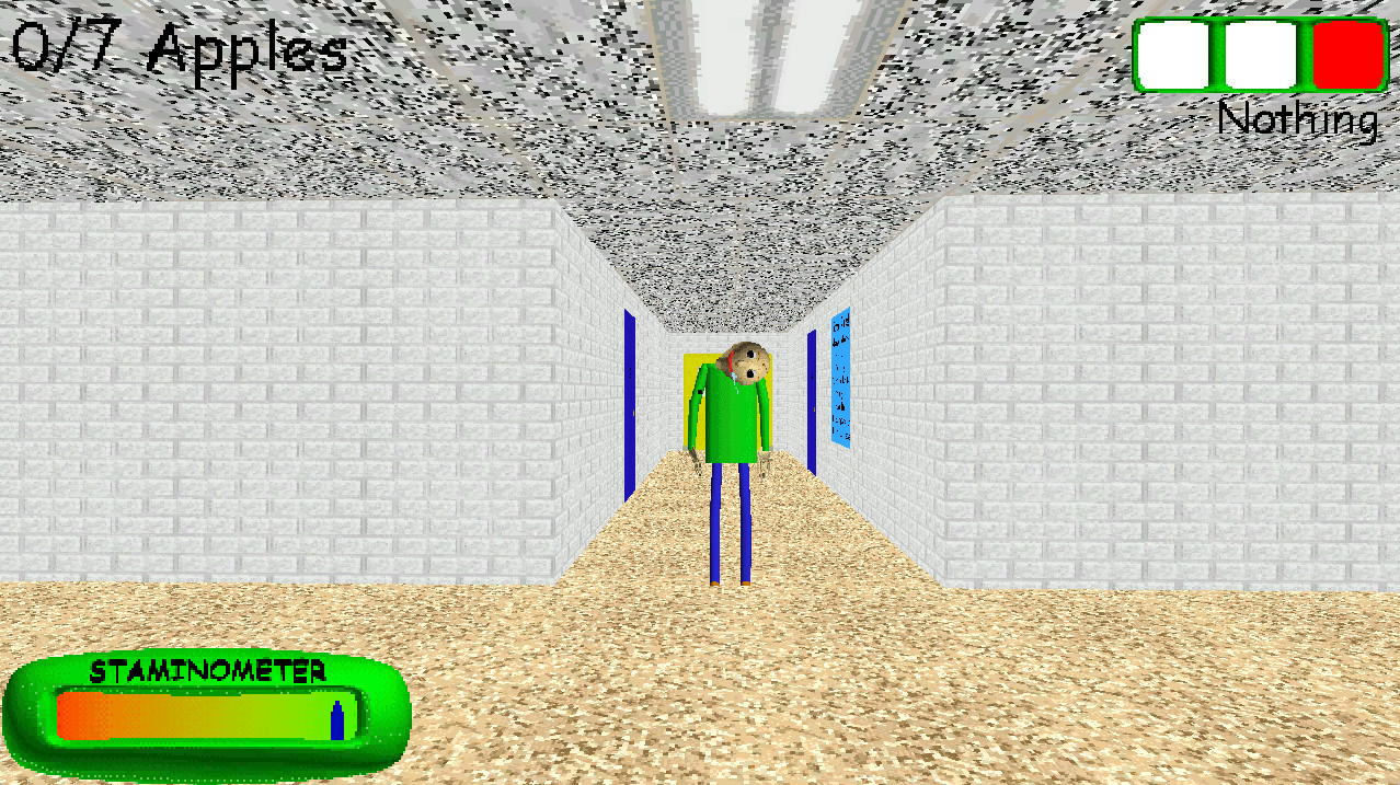 Baldi's Green Apple Addiction Mod for Baldi's Basics | Baldi Mods