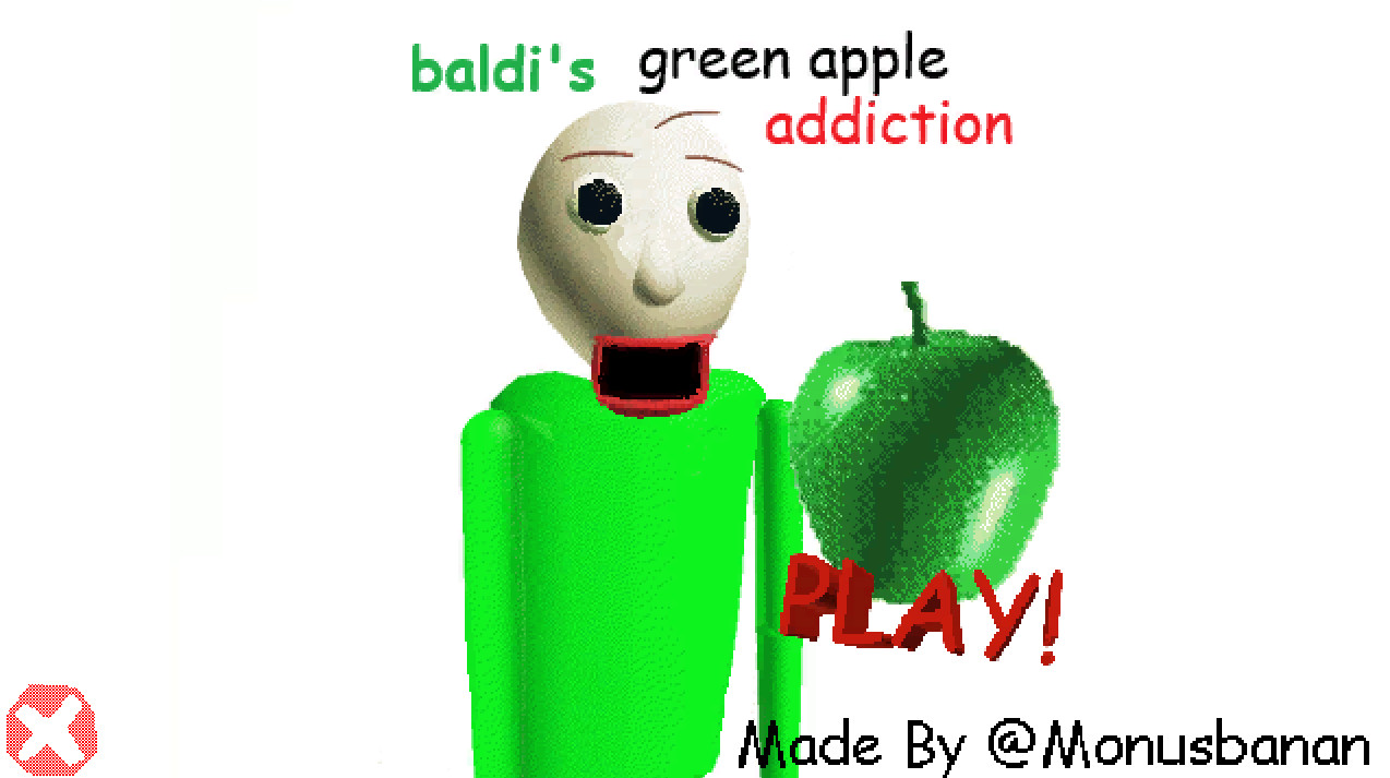Baldi's Green Apple Addiction Mod for Baldi's Basics | Baldi Mods
