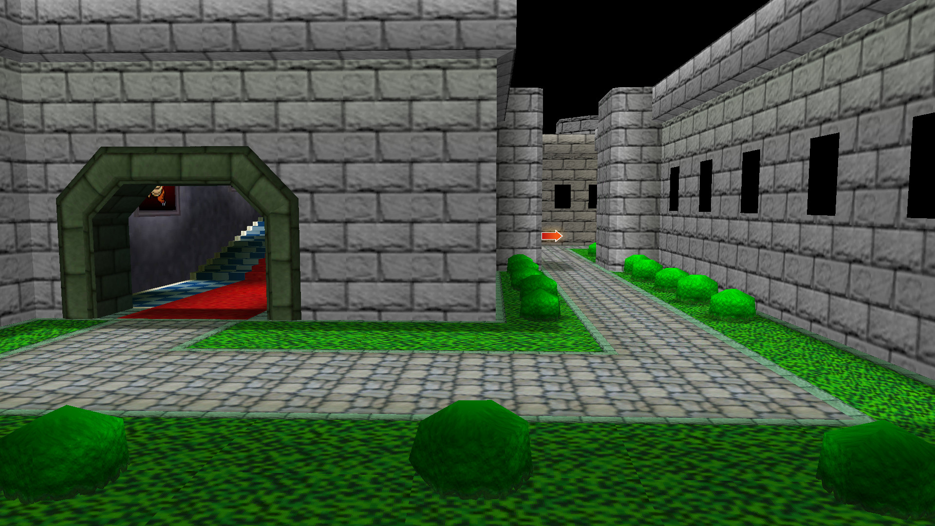 Classic N64 Bowser Castle Texture Modification Mod for Mario Kart 7 ...