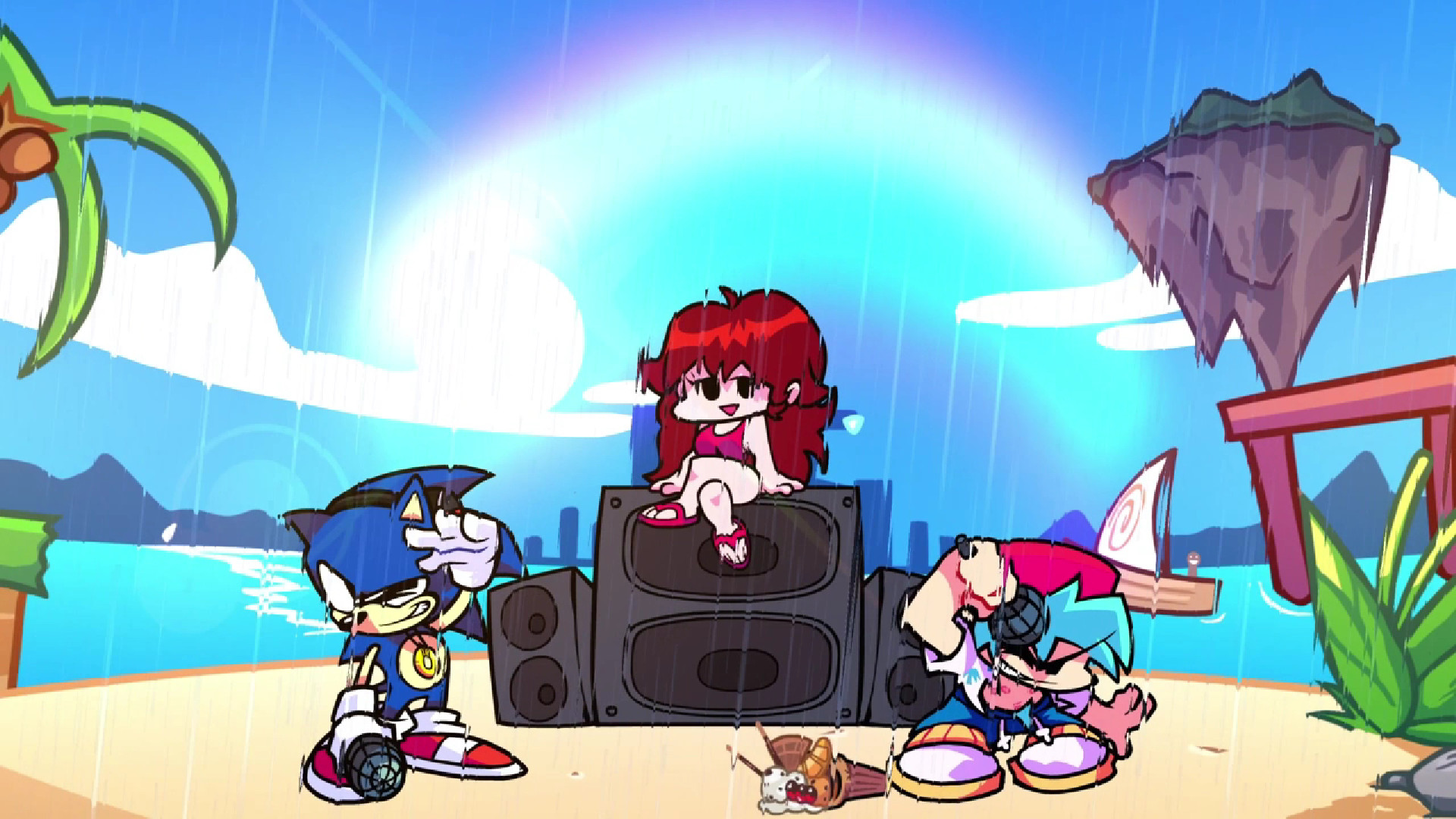 FNF Sonic Jam Psych Engine Port Mod for Friday Night Funkin' | FNF Mods