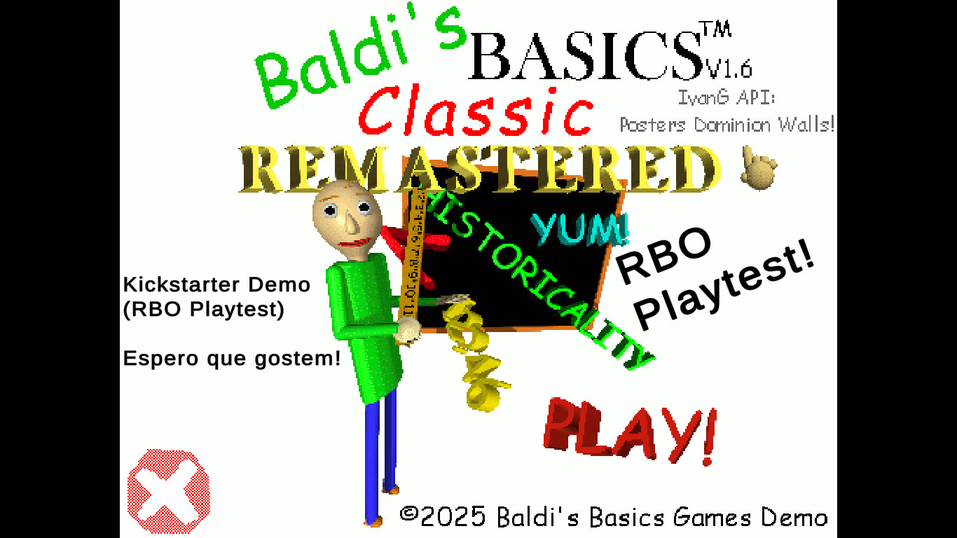 BB RBO - Posters Dominion Walls Mod Mod for Baldi's Basics | Baldi Mods
