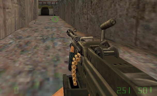 Default SAW m249 with SC Animations Mod for Half-Life: Opposing Force ...