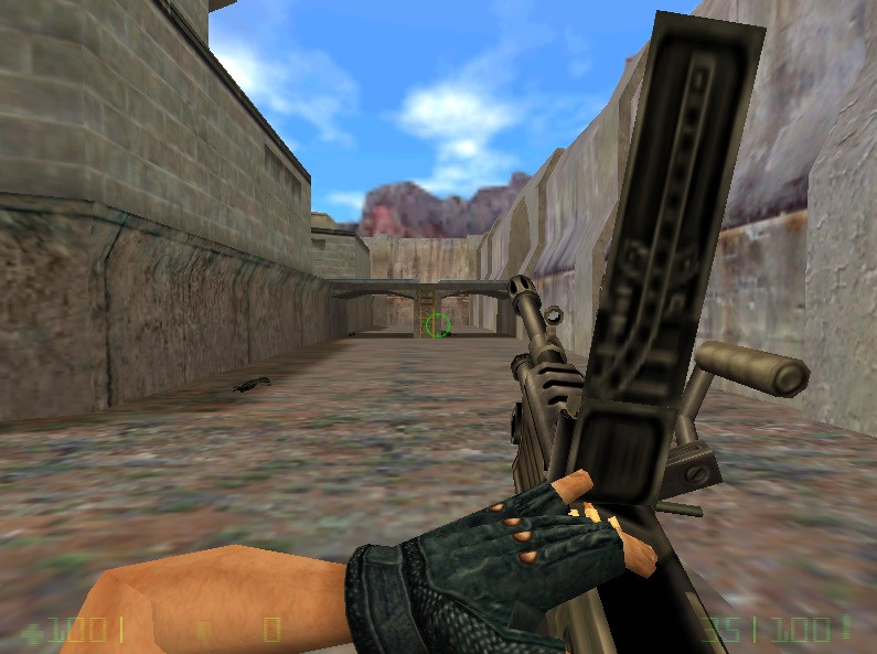 Default SAW m249 with SC Animations Mod for Half-Life: Opposing Force ...