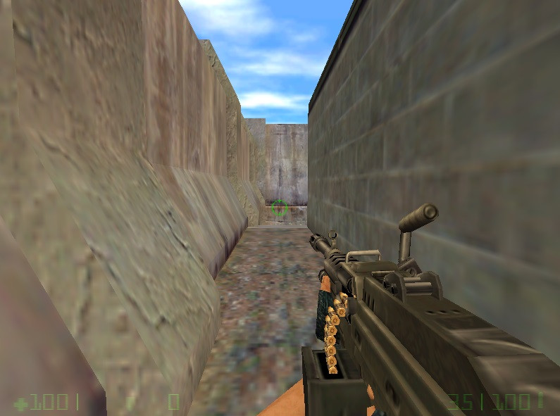 Default SAW m249 with SC Animations Mod for Half-Life: Opposing Force ...