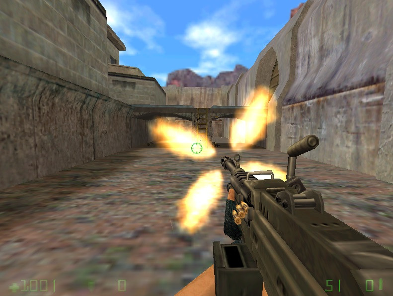 Default SAW m249 with SC Animations Mod for Half-Life: Opposing Force ...