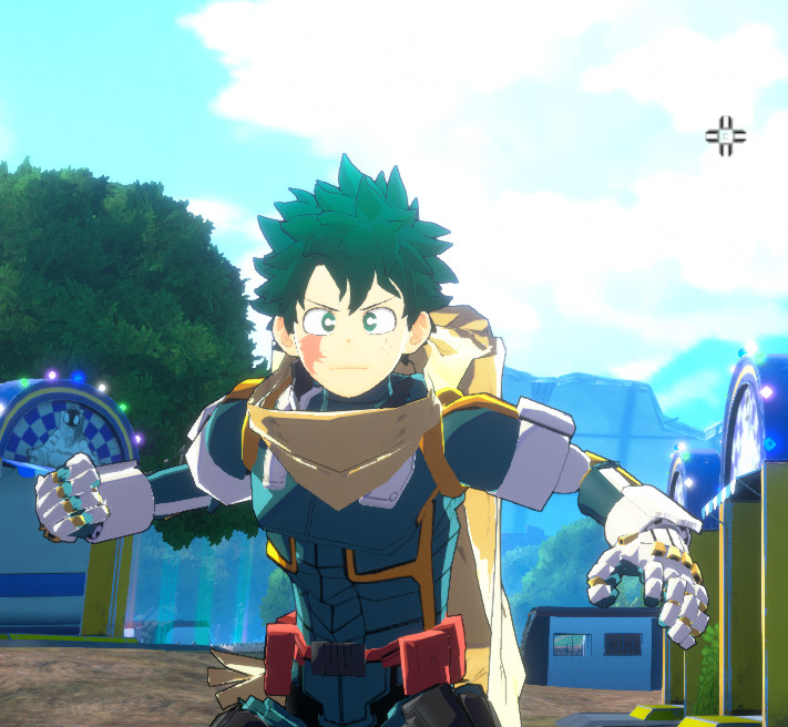Deku Adult Izuku Midoriya Omega Suit Over Armored Mod for My Hero Ultra ...