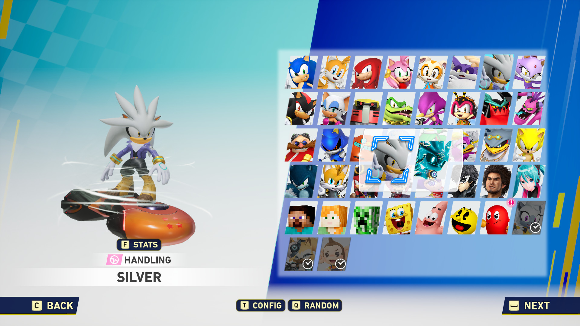 Silver in Trunks' Outfit Mod for Sonic Racing: CrossWorlds | SR:CW Mods