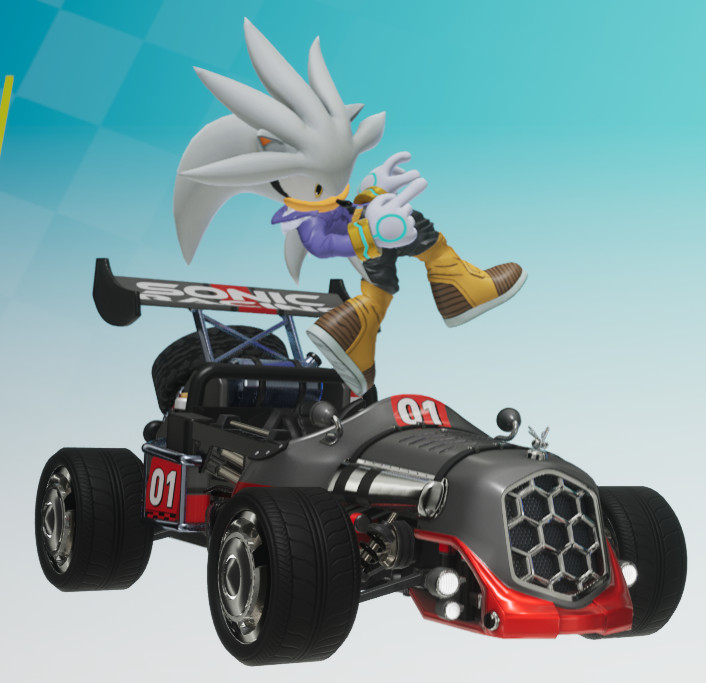 Silver in Trunks' Outfit Mod for Sonic Racing: CrossWorlds | SR:CW Mods