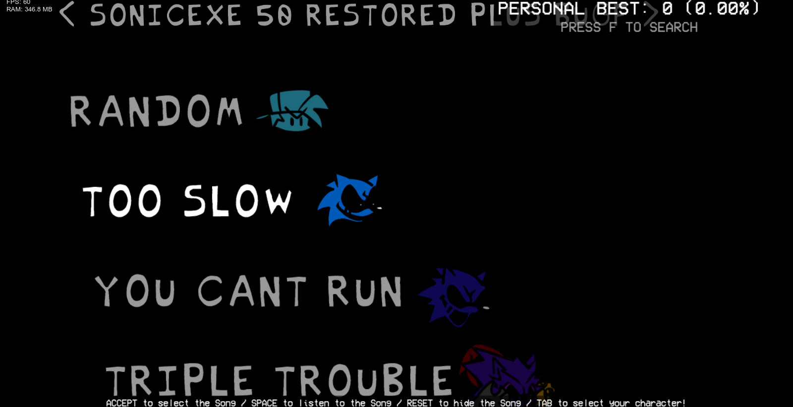 FNF Sonic.exe 5.0 Restored Psych Engine y Online Mod for Friday Night ...