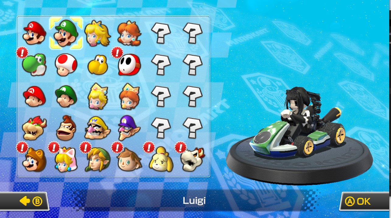 Roblox Characters in MK8 (one day i wiill be back) Mod for Mario Kart 8 ...