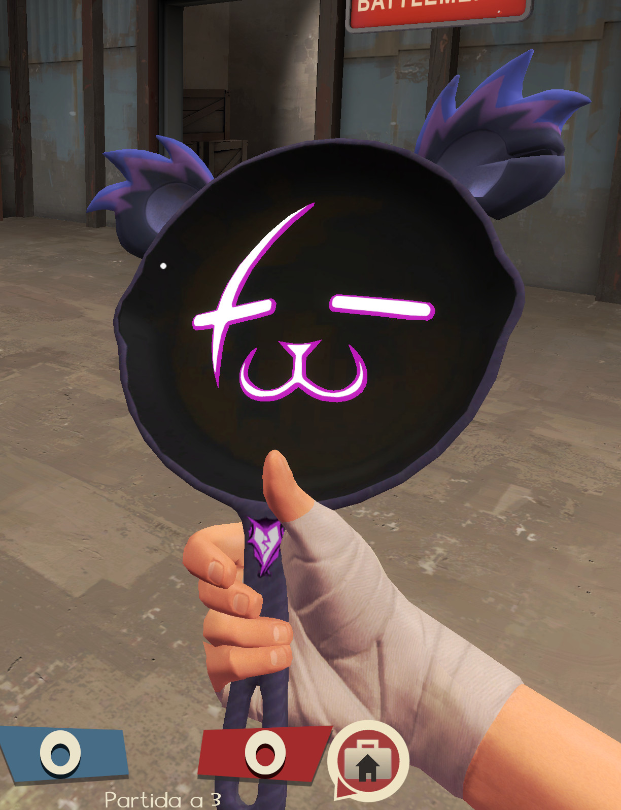 Raven Team Leader Frying Pan Mod for Team Fortress 2 | TF2 Mods