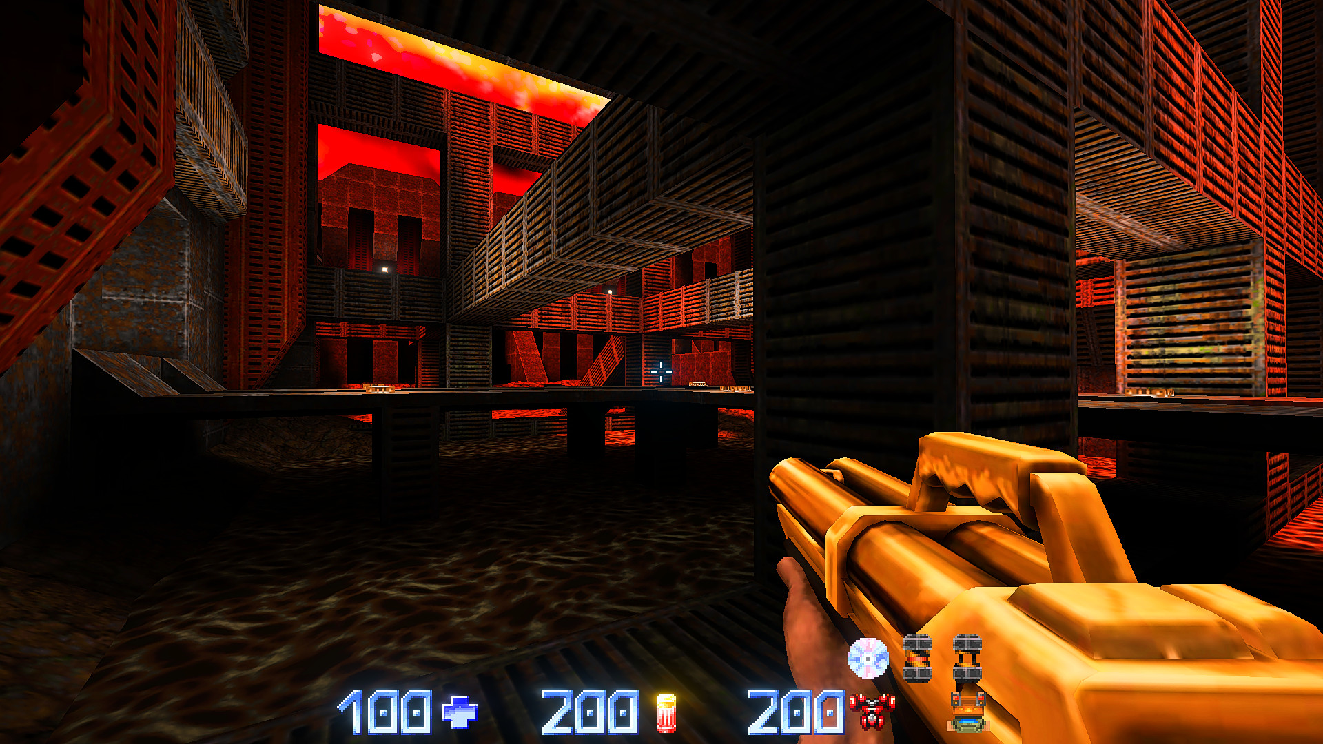 Golden Weapons Pack (remastered) Mod for Quake II | Q2 Mods