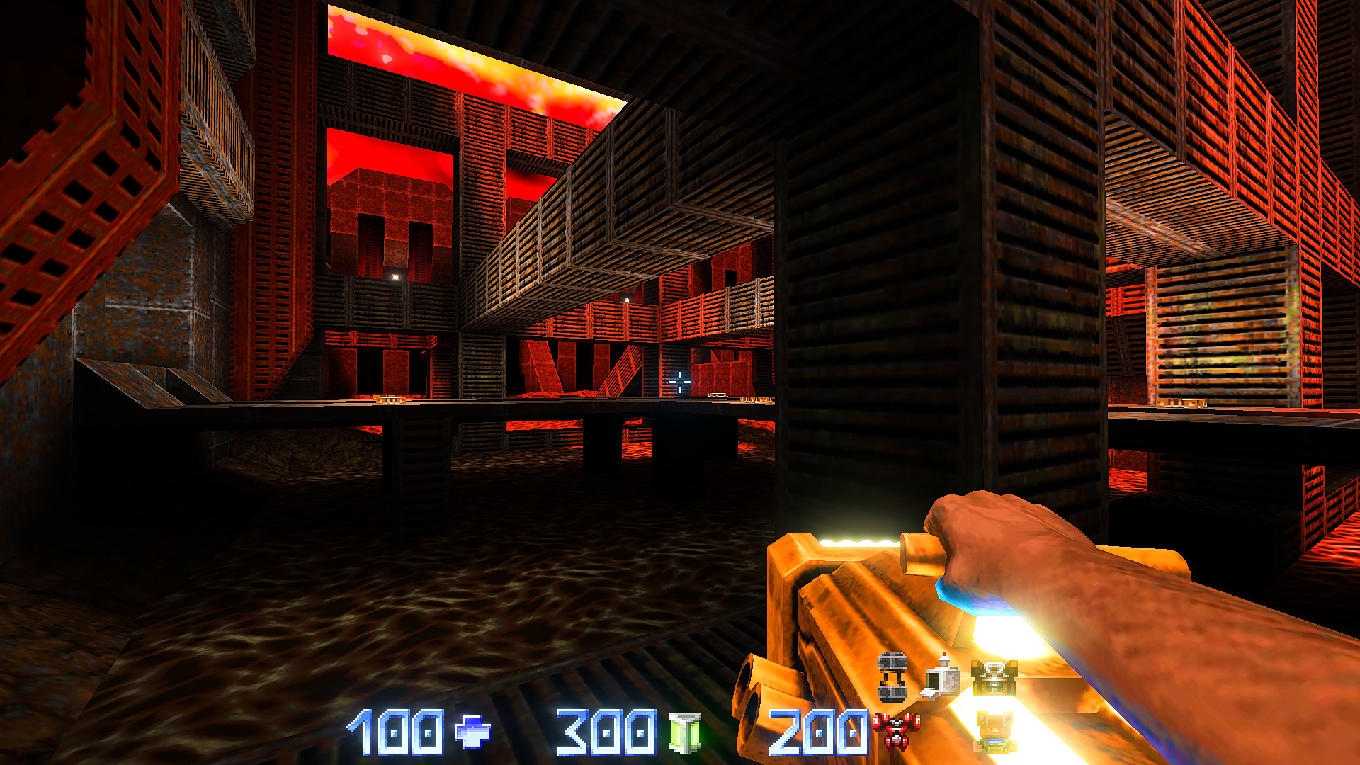Golden Weapons Pack (remastered) Mod for Quake II | Q2 Mods