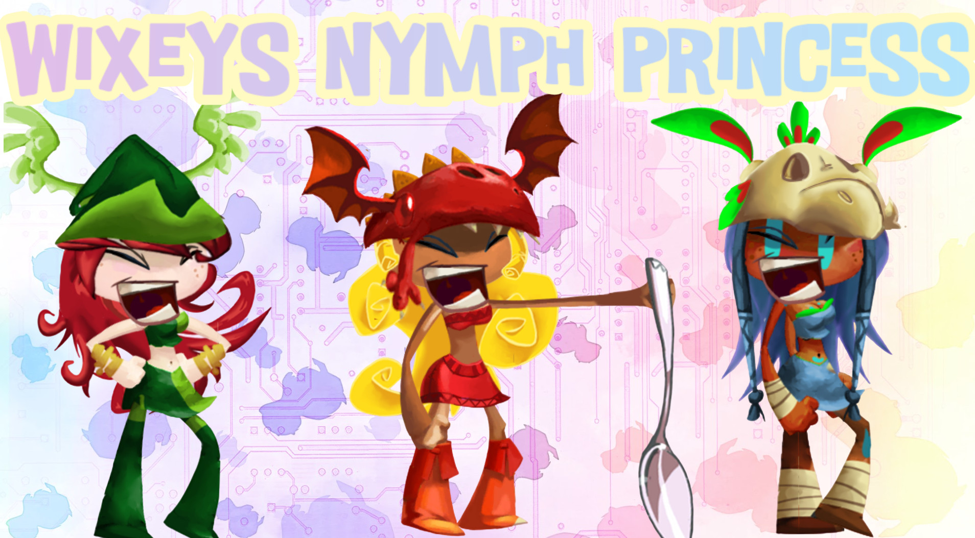 Wixeys Princess Nymphs! Mod for Rayman Legends | RL Mods