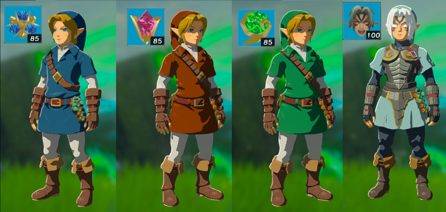 Standalone armors - Aspects of the Hero of Time. Mod for The Legend of ...