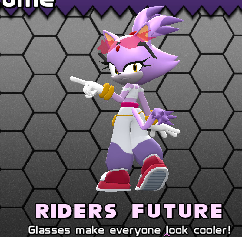Riders Future Blaze Mod for Sonic World DX | SWDX Mods