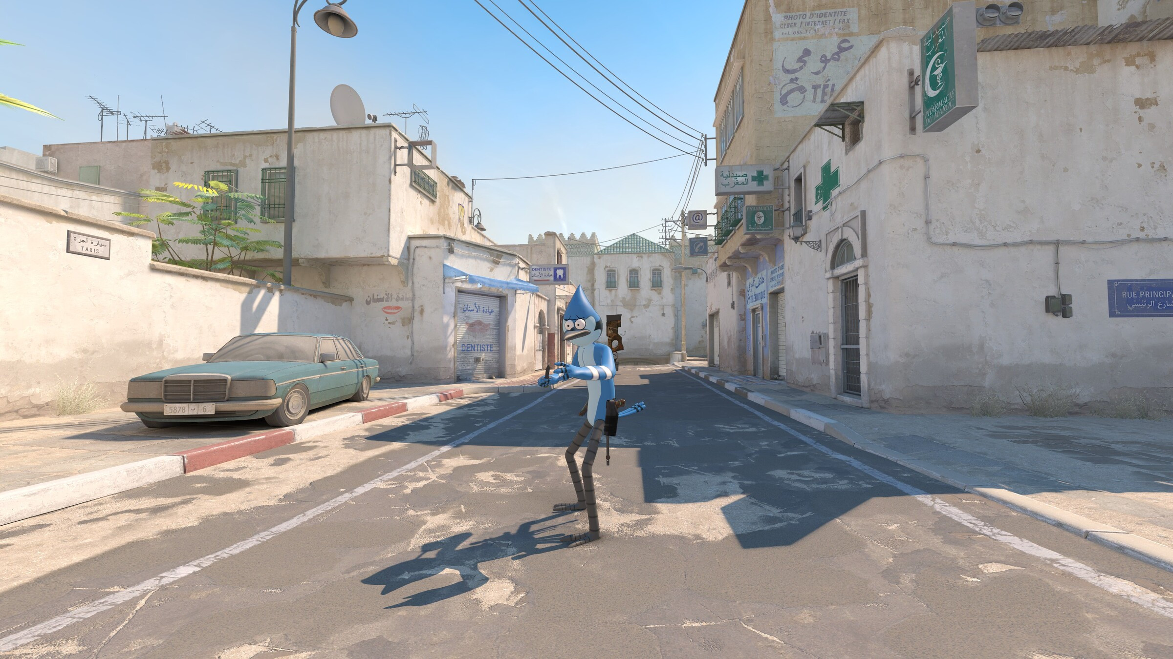 Mordecai regular show Mod for Counter-Strike 2 | CS2 Mods