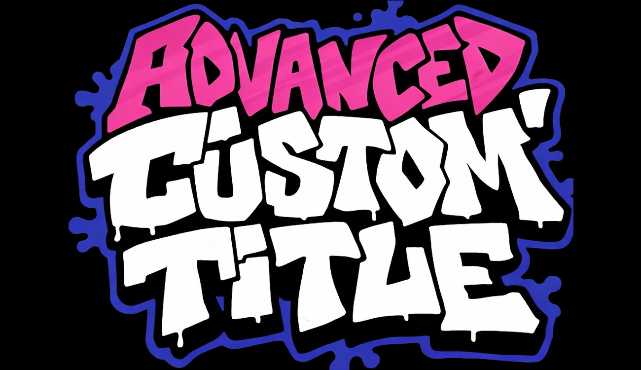 Advanced Custom Title Screen Vslice Mod for Friday Night Funkin' | FNF Mods