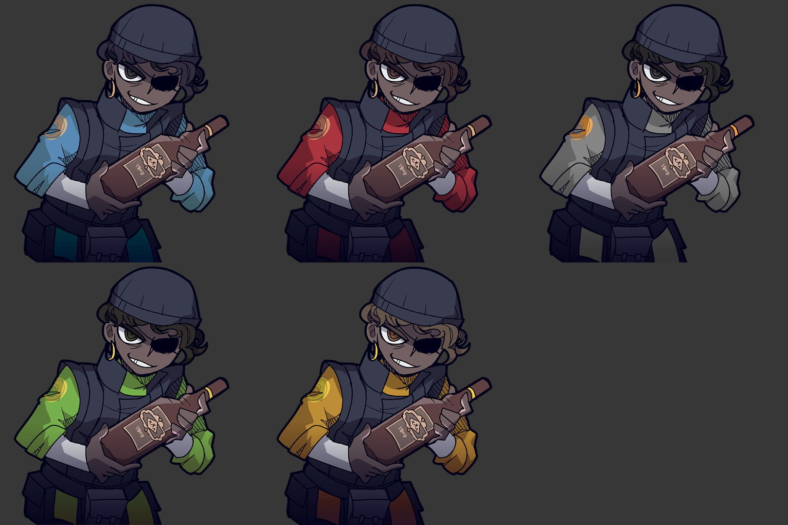 Helltaker HUD Portraits - Classified Mod for Team Fortress 2 Classified ...