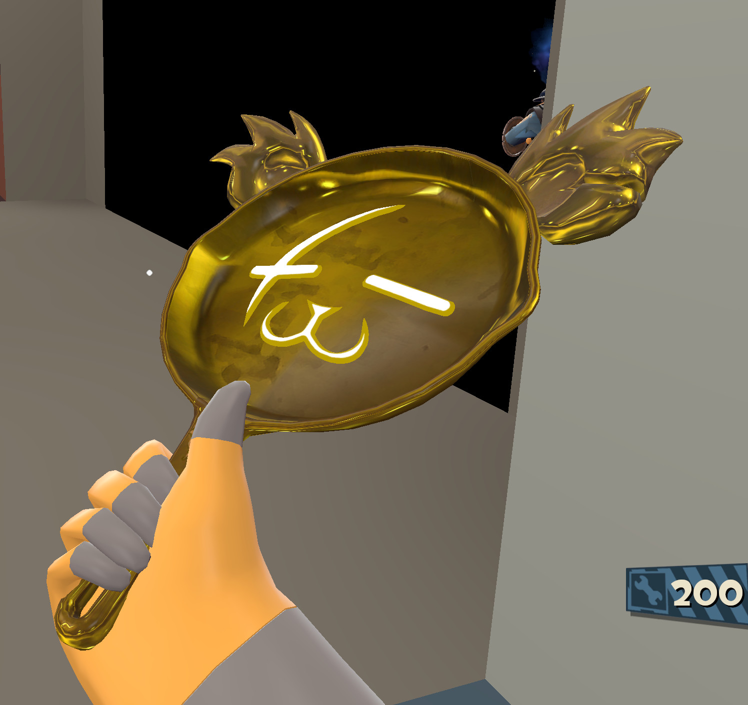 Raven Team Leader Frying Pan Mod for Team Fortress 2 | TF2 Mods