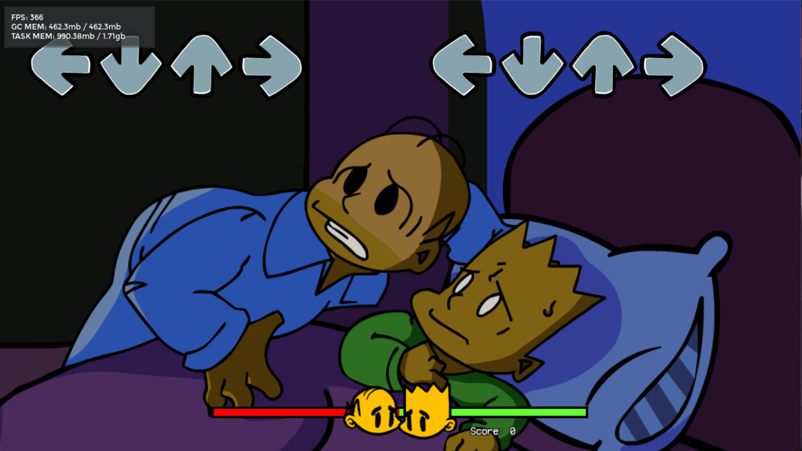 Boogie Man The Simpson V-Slice Port Mod for Friday Night Funkin' | FNF Mods