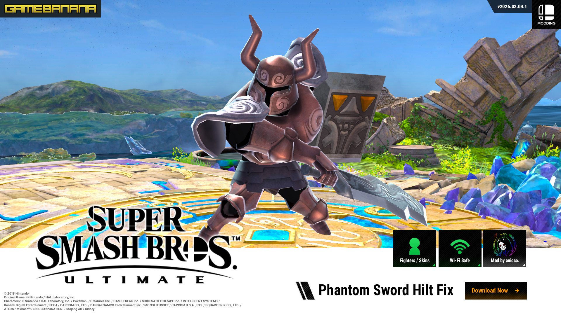 Phantom: Sword Hilt Fix Mod for Super Smash Bros. Ultimate | SSBU Mods