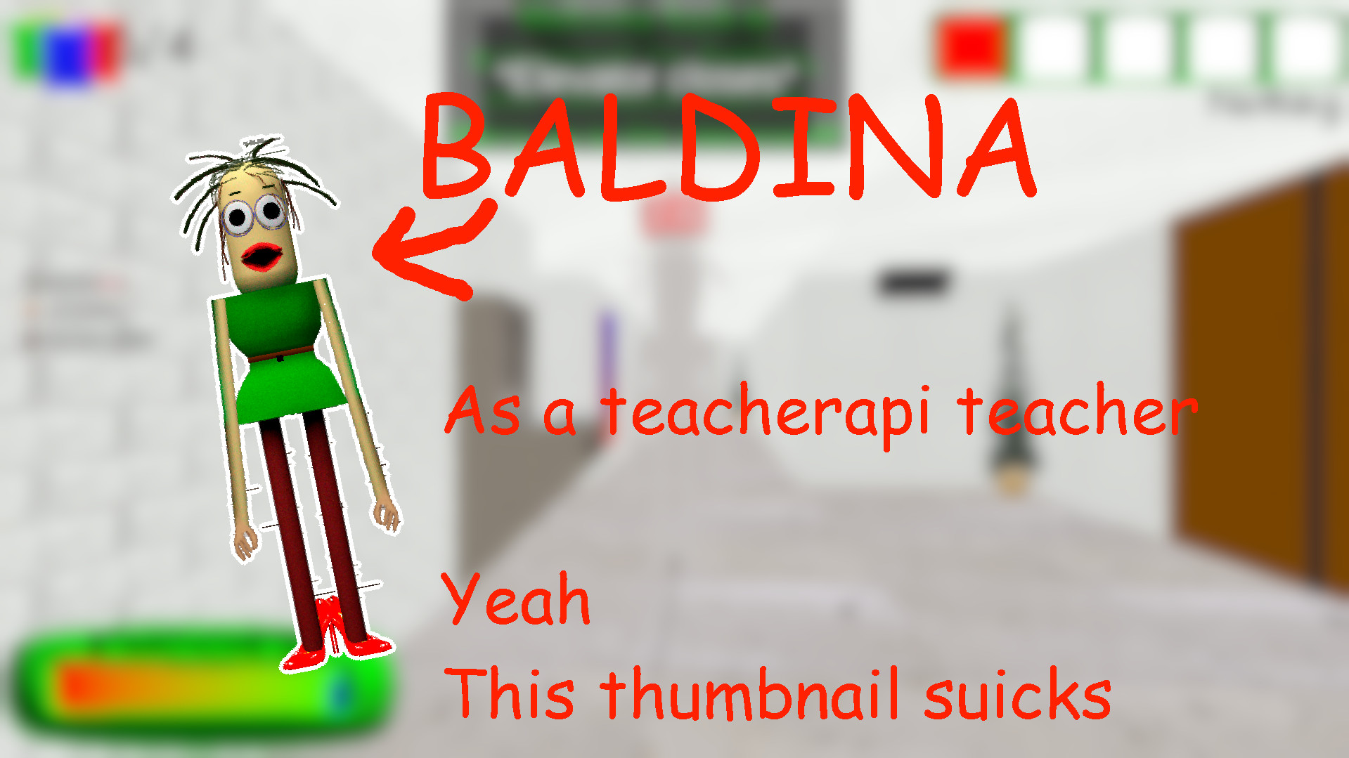 Baldina in BB+ (0.14.X) Mod for Baldi's Basics | Baldi Mods