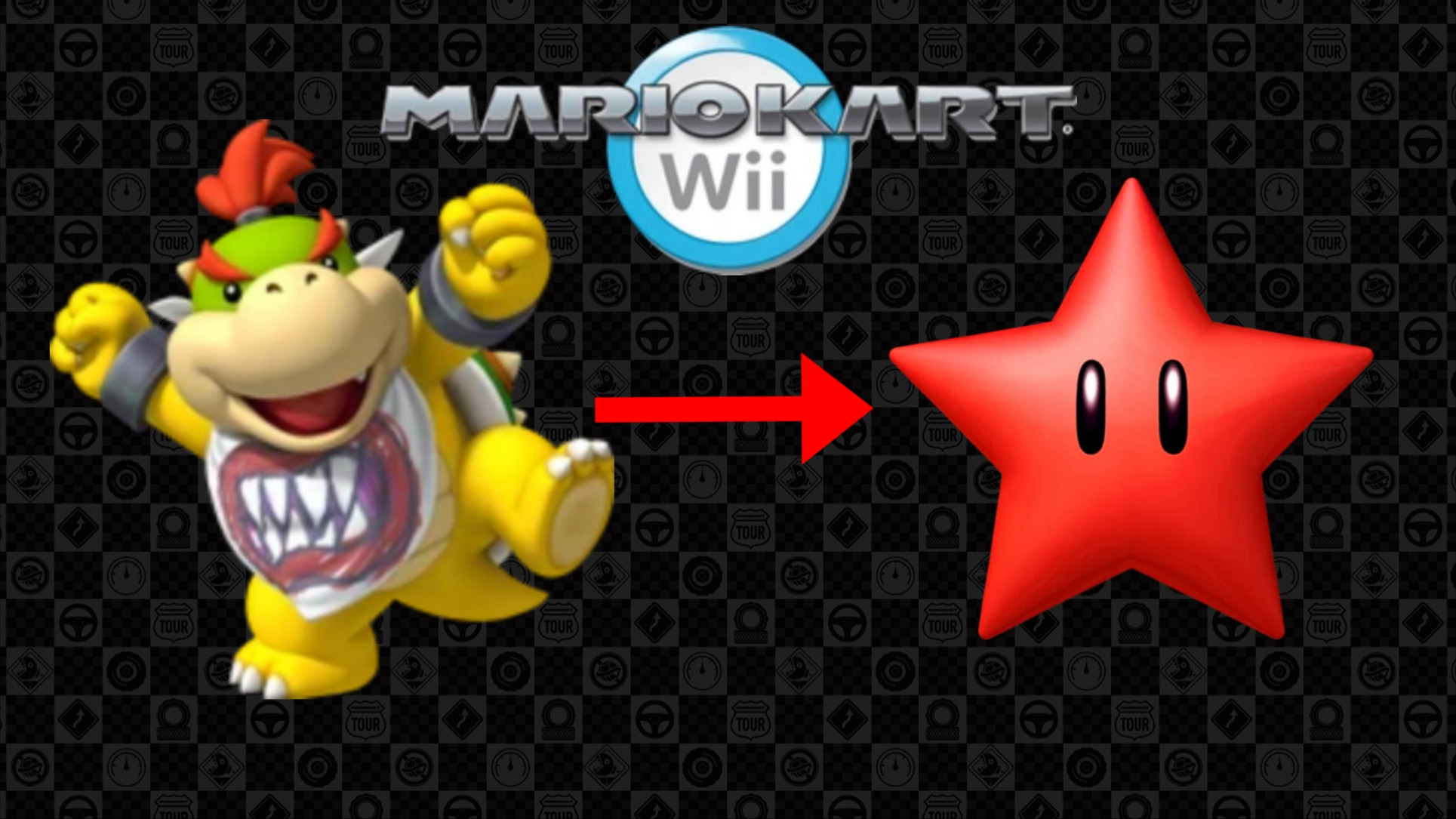 Red Star Shiny Jr Mod for Mario Kart Wii | MKWii Mods