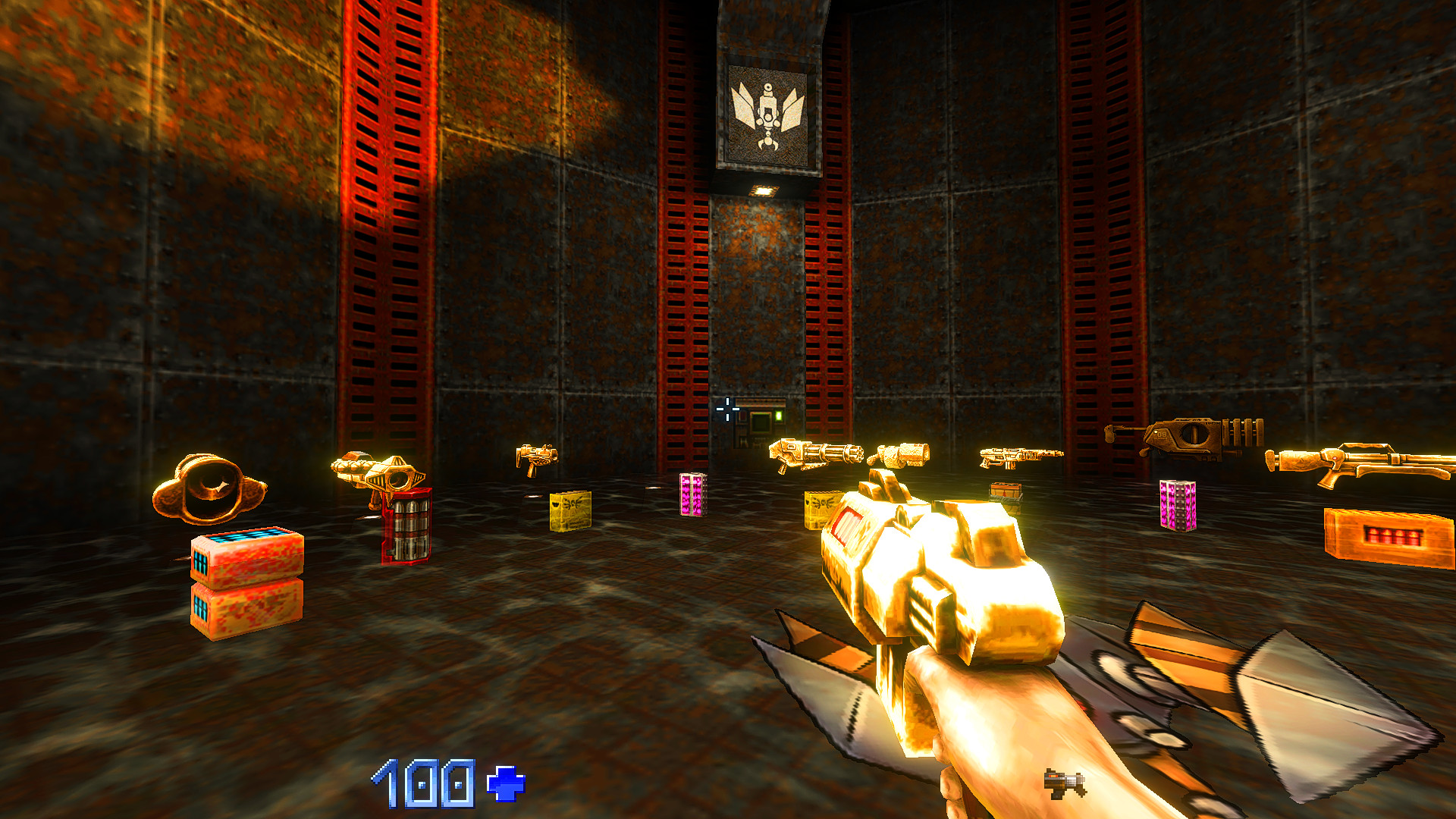 Golden Weapons Pack (remastered) Mod for Quake II | Q2 Mods