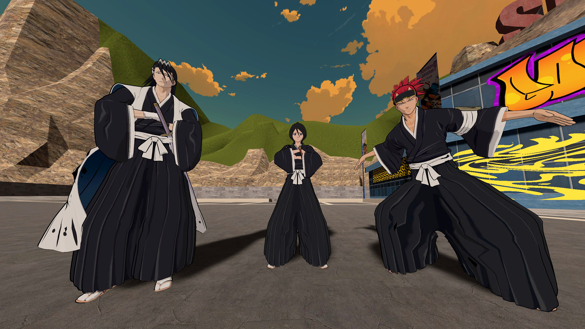 BLEACH RoS - Soul Society Character Pack #1 Mod for Bomb Rush Cyberfunk ...