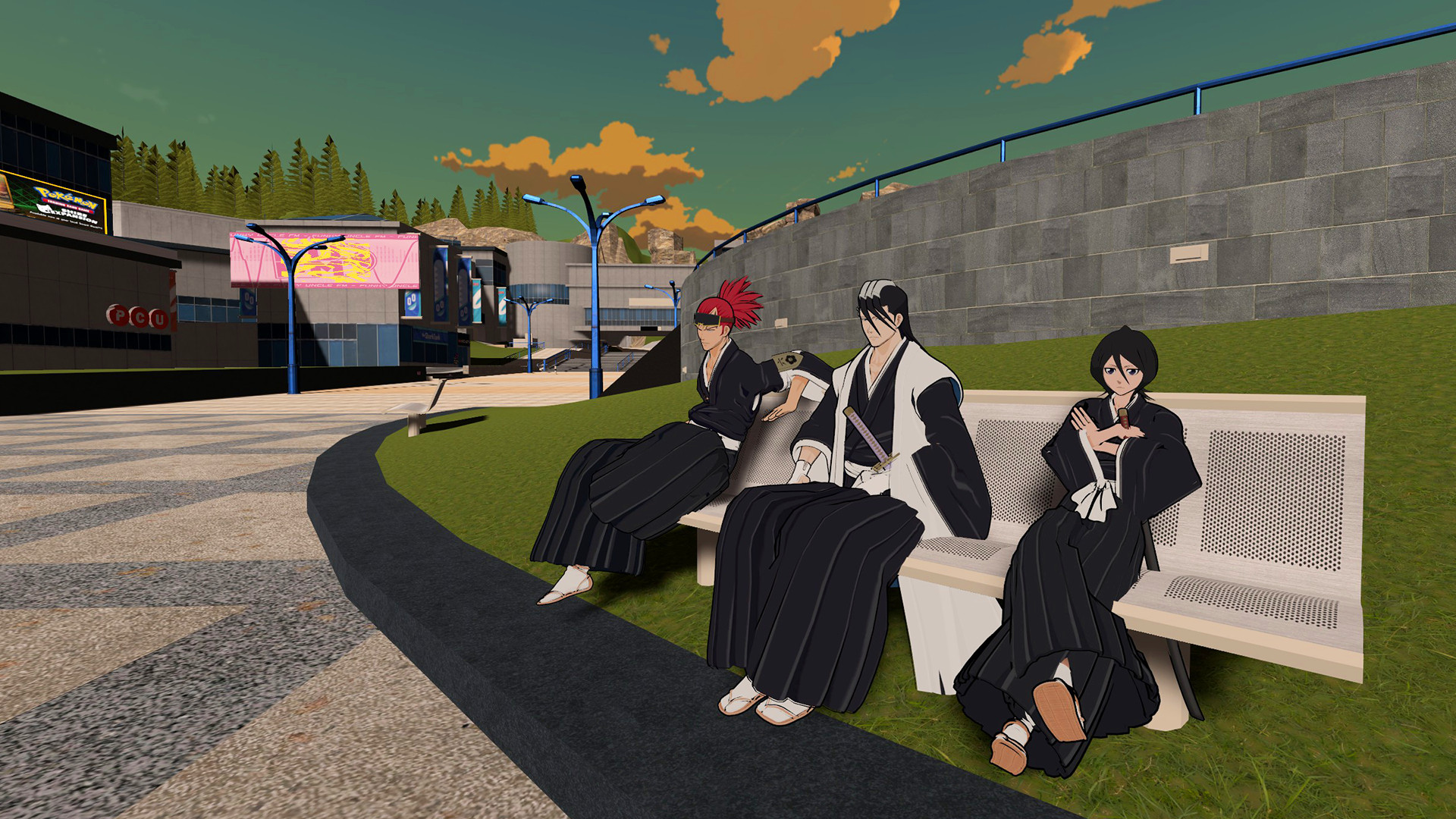 BLEACH RoS - Soul Society Character Pack #1 Mod for Bomb Rush Cyberfunk ...