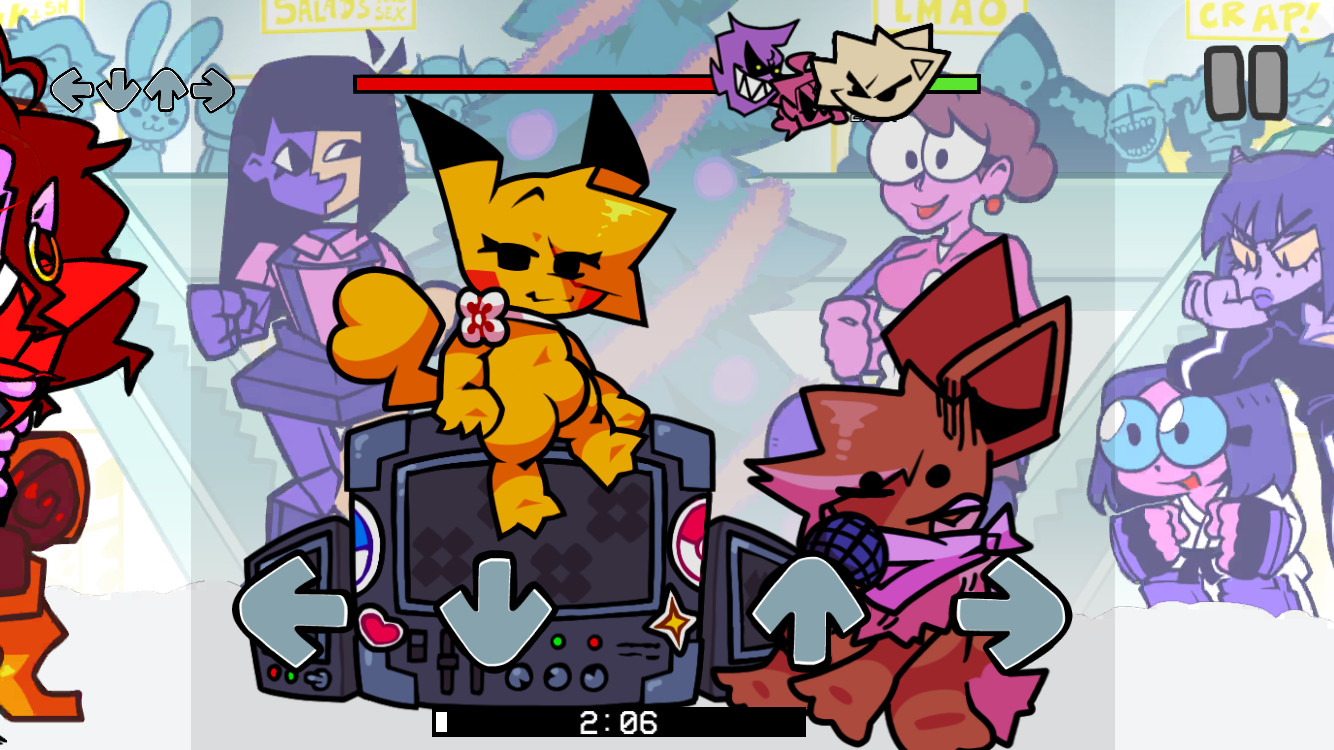 Eevee as bf+pikafriend as gf(API 0.8.2 Update) Mod for Friday Night ...