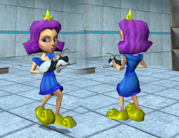 Princess No-Knees (Chell Reskin) Mod for Portal | PRTL Mods