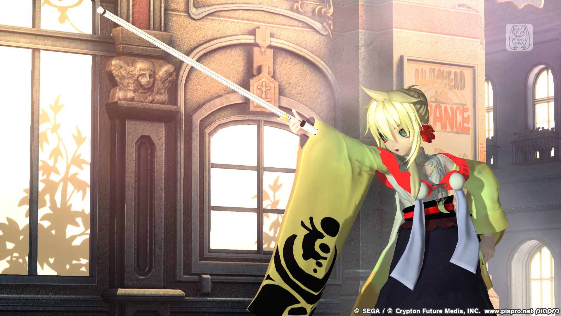 Tsukiyo no Otome Len Mod for Hatsune Miku: Project DIVA Mega Mix+ ...