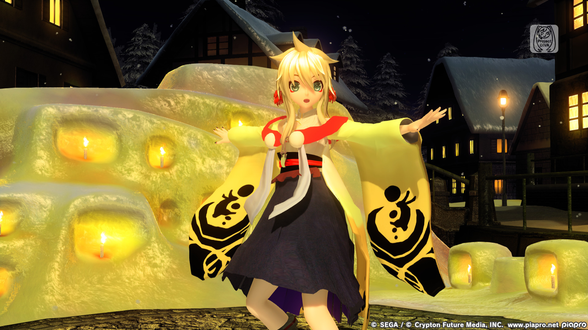 Tsukiyo no Otome Len Mod for Hatsune Miku: Project DIVA Mega Mix+ ...
