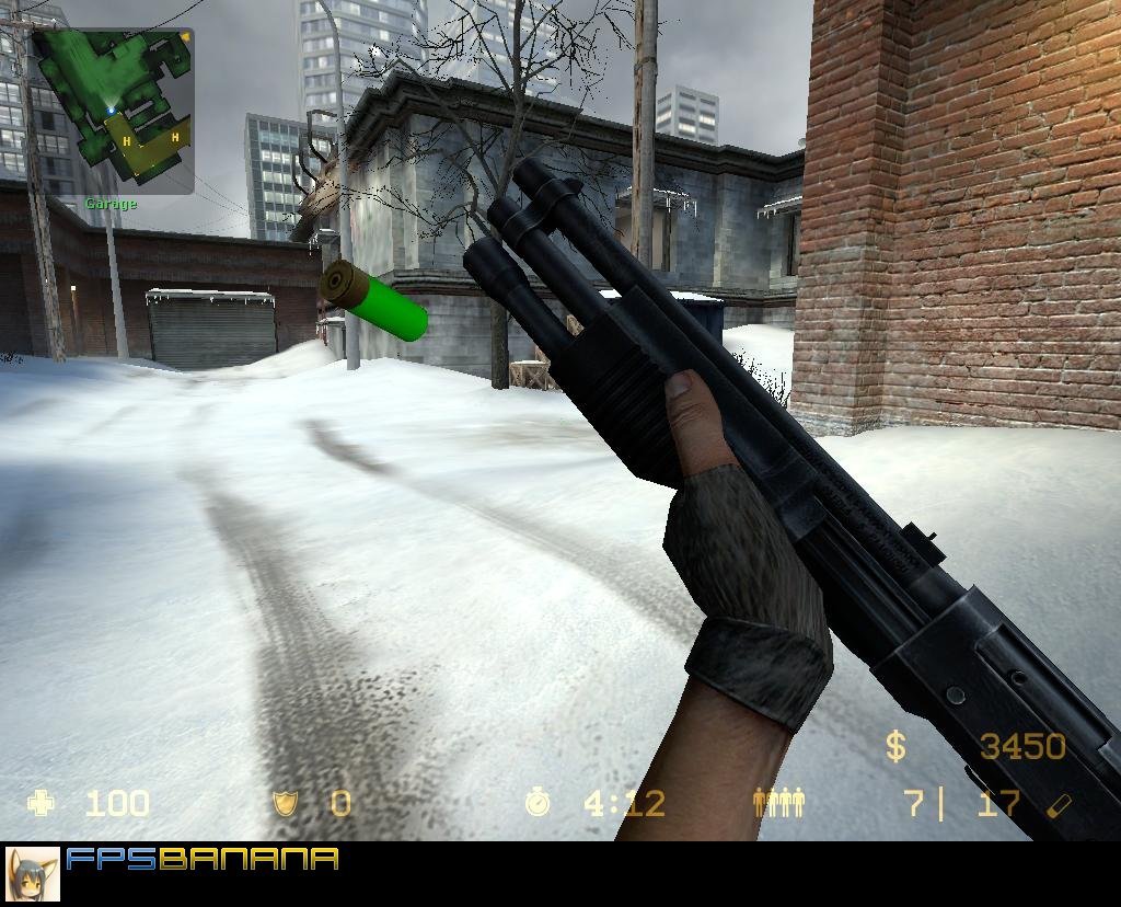 Bright Green Shells [Counter-Strike: Source] [Mods]