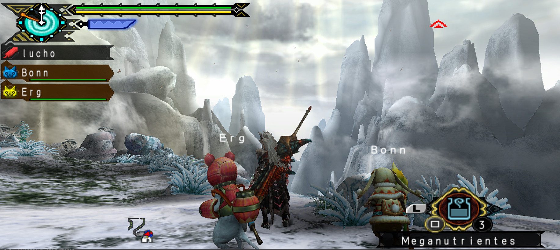 Winter Misty Peaks Mod for Monster Hunter Portable 3rd | MHP3rd Mods