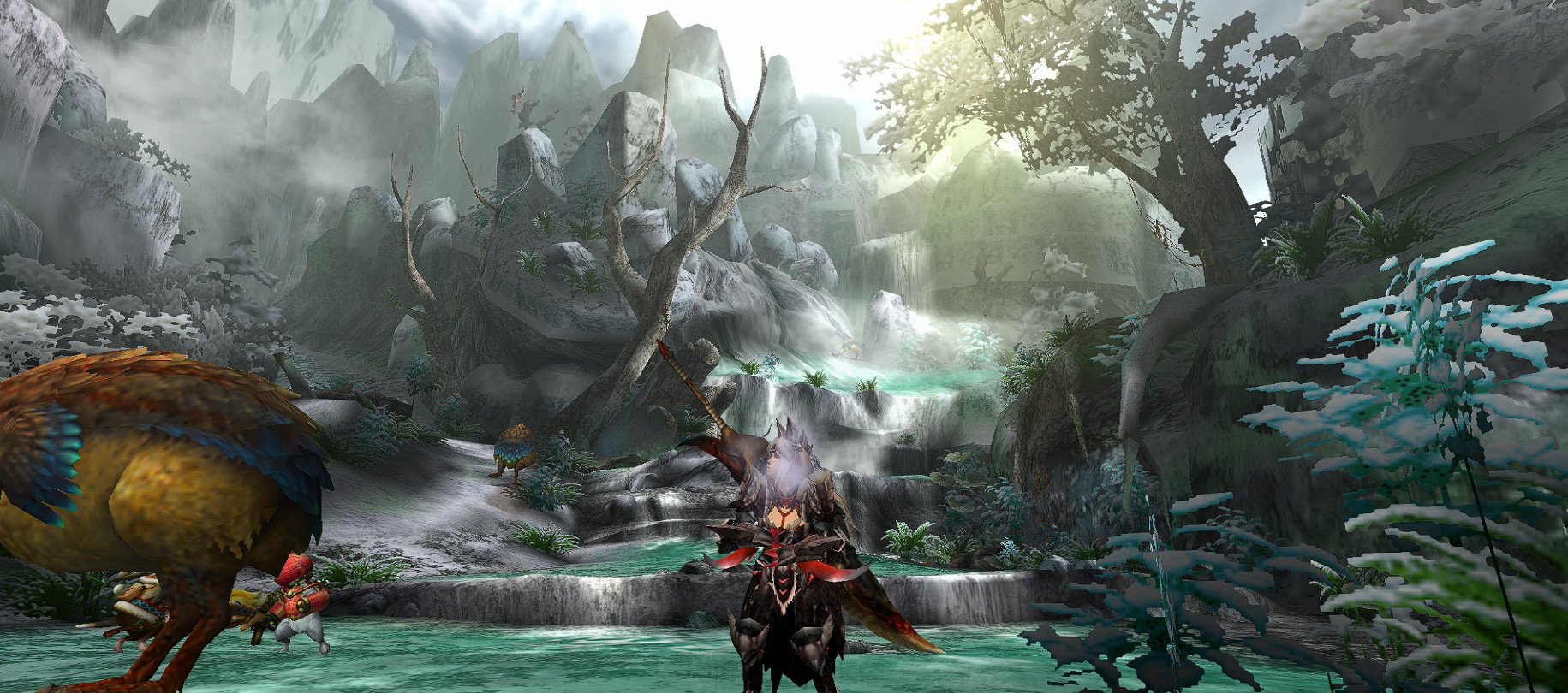 Winter Misty Peaks Mod for Monster Hunter Portable 3rd | MHP3rd Mods
