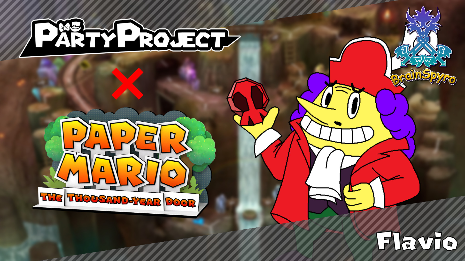 Flavio (Paper Mario: TTYD) Mod for Party Project | PProject Mods