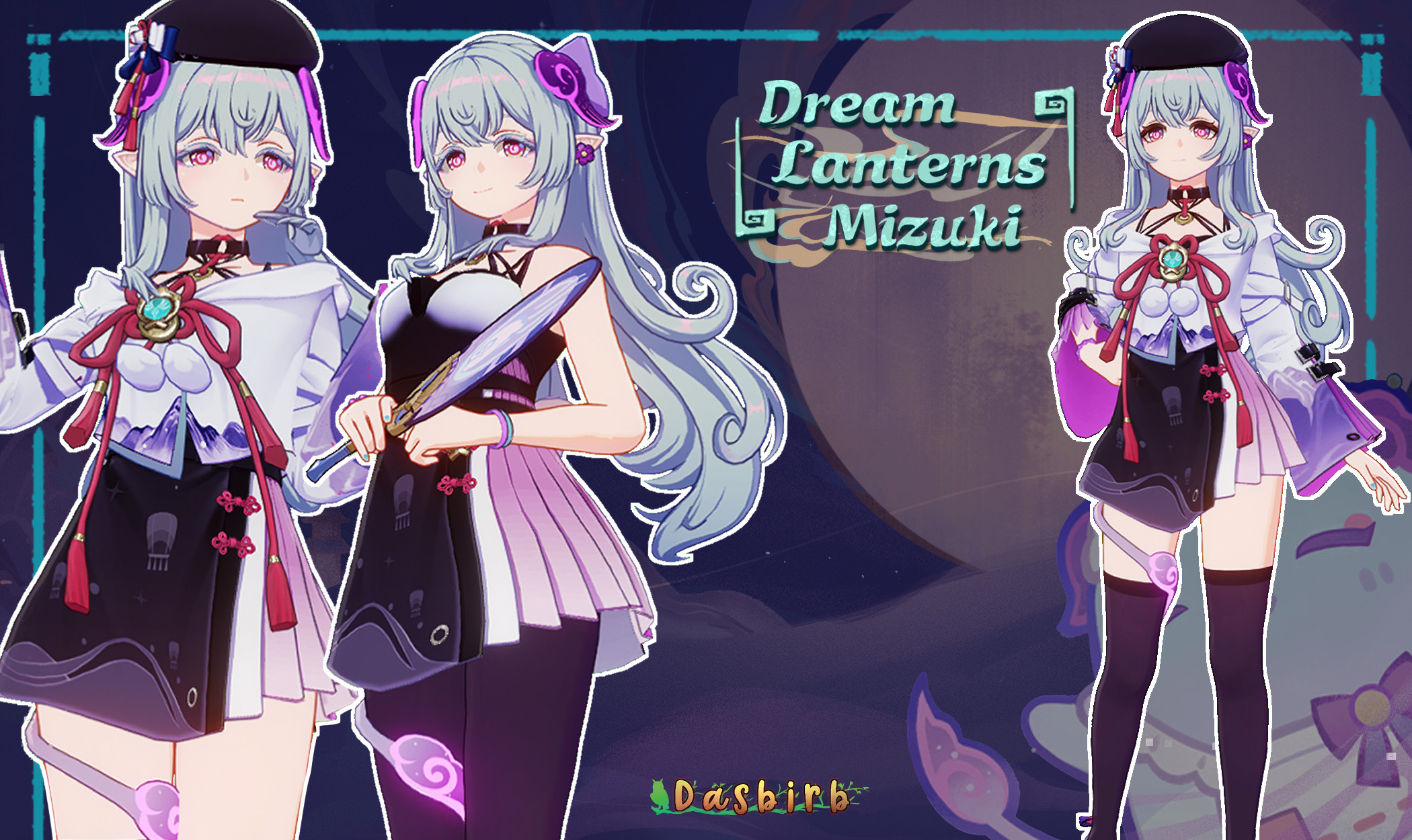 Mizuki - Dream Lanterns Mod for Genshin Impact | GI Mods