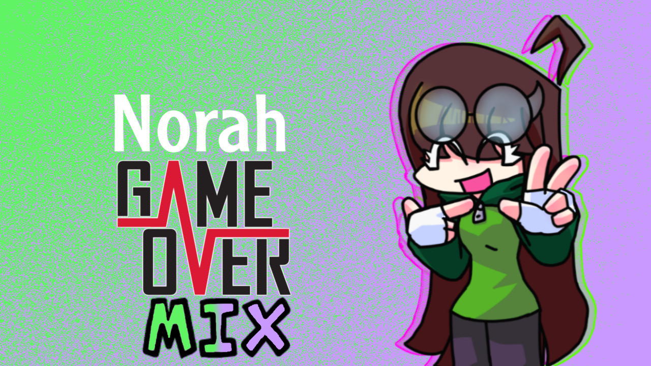 FNF | Norah Mix GAME OVER P.E Mod for Friday Night Funkin' | FNF Mods