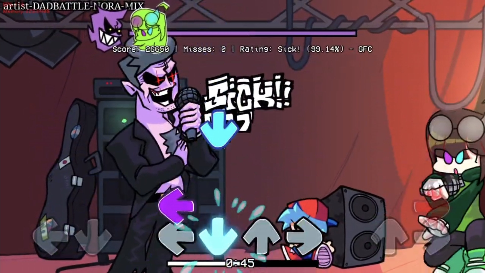 FNF | Norah Mix GAME OVER P.E Mod for Friday Night Funkin' | FNF Mods